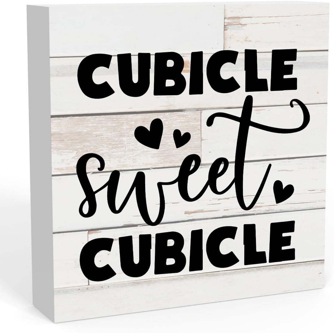 Funny Cubicle Sweet Cubicle Sign, Home Office Desk Decor For Men Women ...