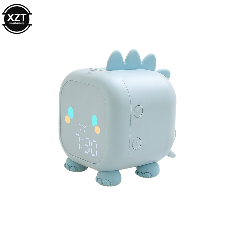 Funny Cute Alarm Clock For Children Dinosaur Digital Alarm Clock Night ...