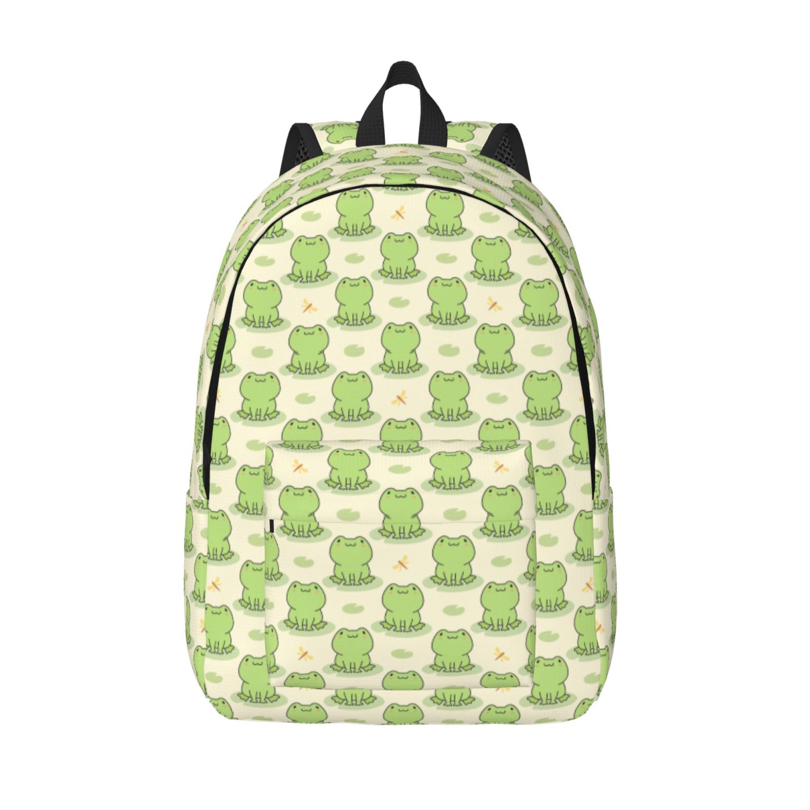 Funny Cute Frog Animal Backpack for Men Women Laptop Backpack Hiking ...