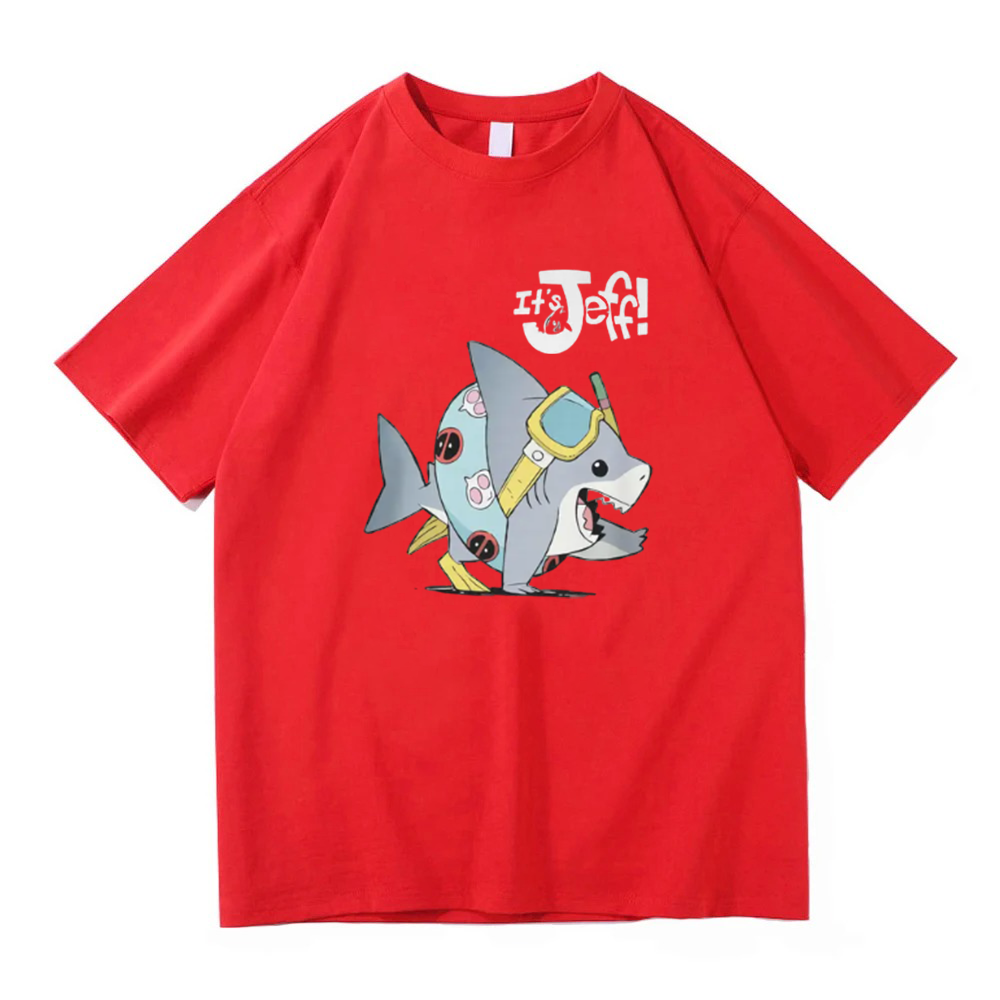 Funny Cute Jeff The Land Shark Unisex T-shirt, Characters Game Marveel ...