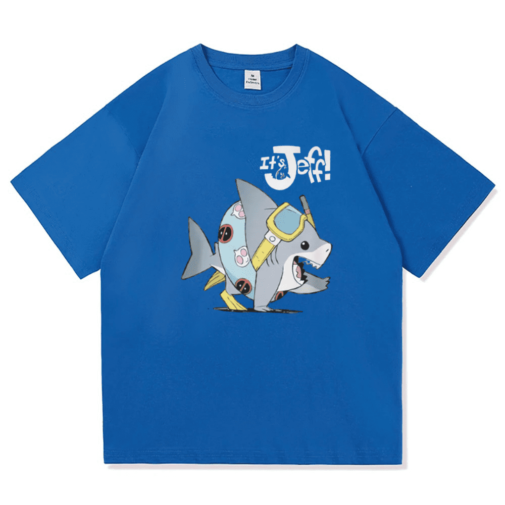 Funny Cute Jeff The Land Shark Unisex T-shirt, Characters Game Marveel ...