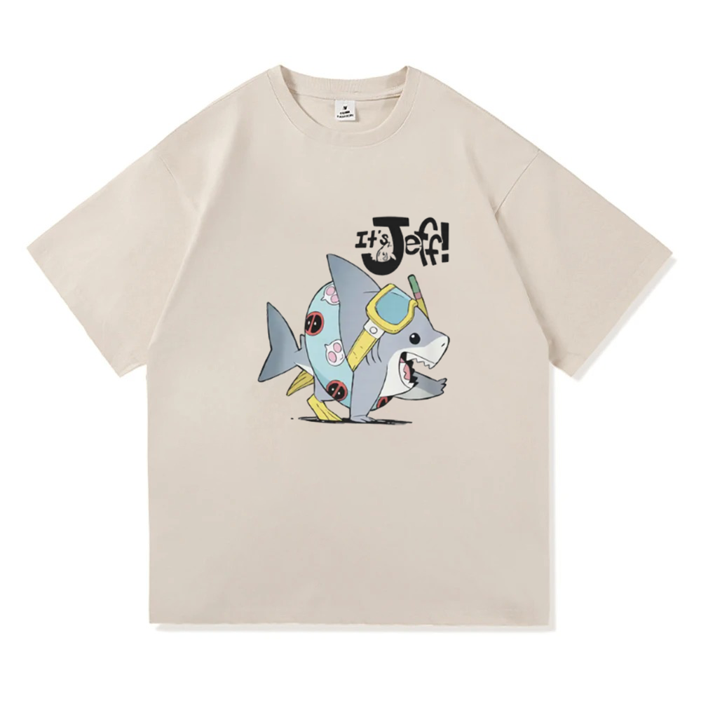 Funny Cute Jeff The Land Shark Unisex T-shirt, Characters Game Marveel ...