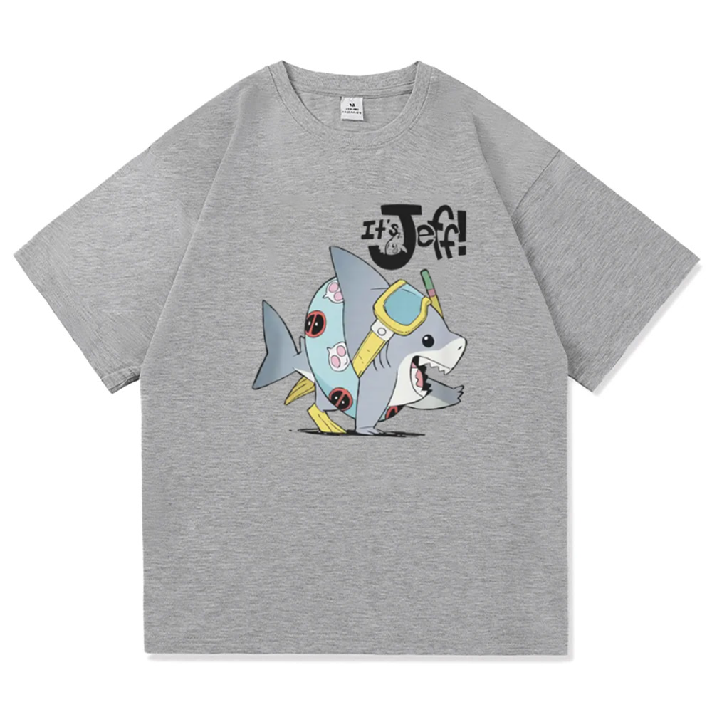 Funny Cute Jeff The Land Shark Unisex T-shirt, Characters Game Marveel ...