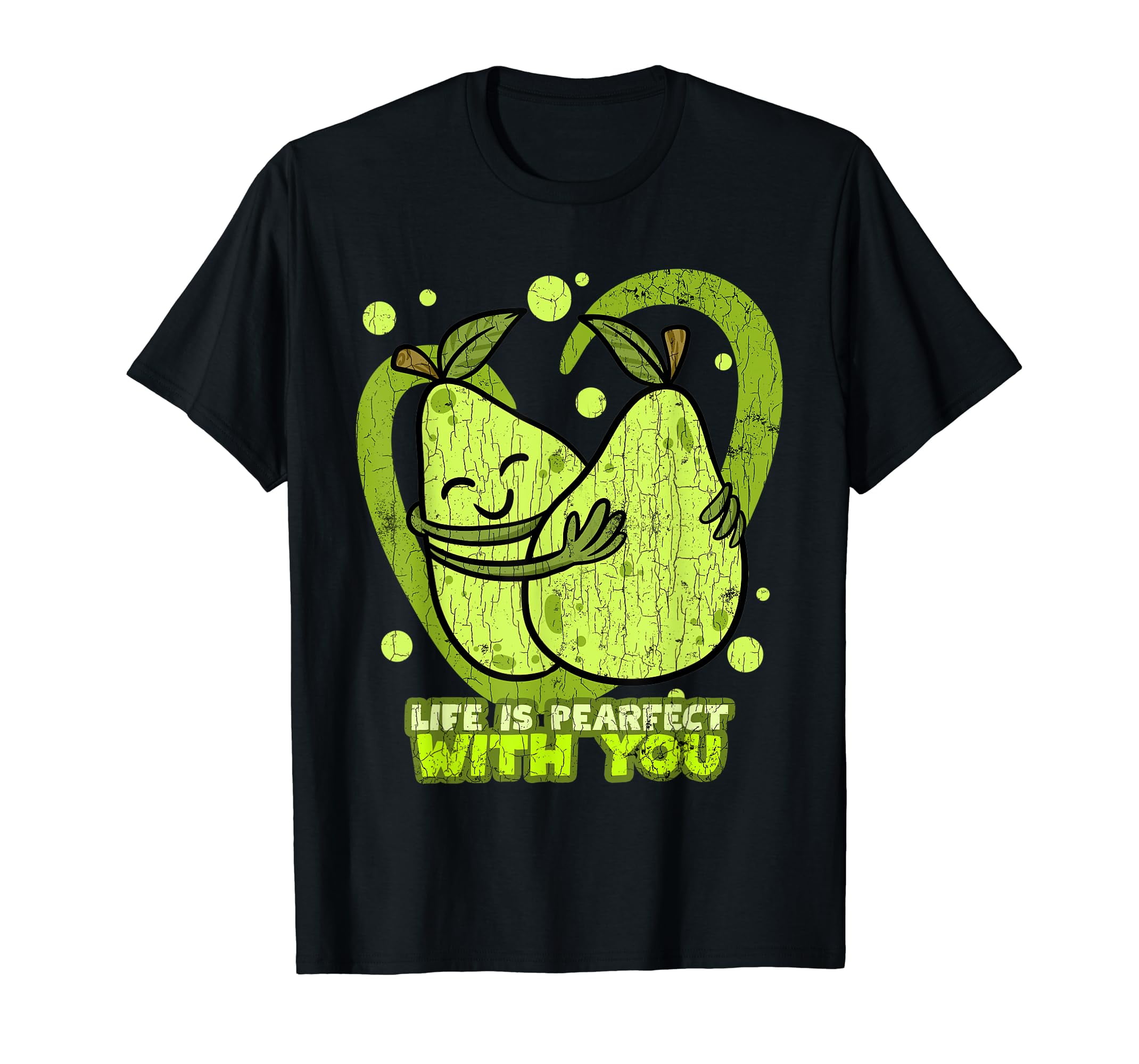 Funny Cute Pear Design For Him Her Valentines T-Shirt - Walmart.com
