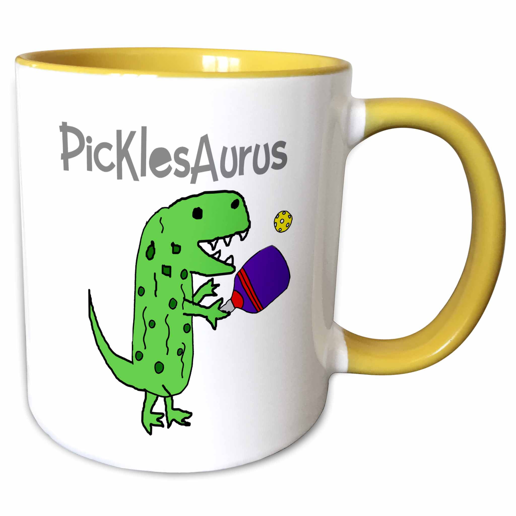 3drose, Funny Cute Picklesaurus Pickle T-rex Dinosaur Playing ...