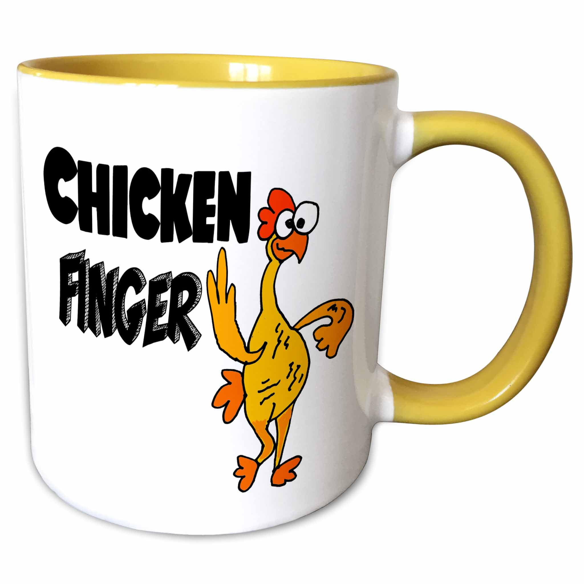 3drose, Funny Cute Rubber Chicken Pointing Finger Saying Chicken Finger ...