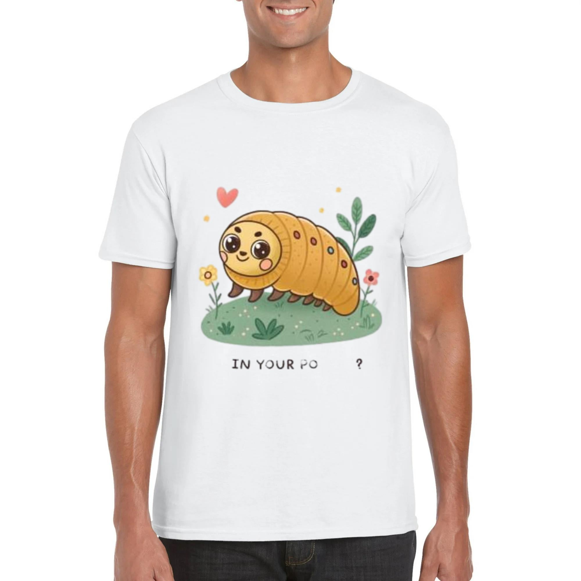 Funny Cute Tardigrade Meme Joke Water Bear Moss Piglet T-Shirt, for men ...
