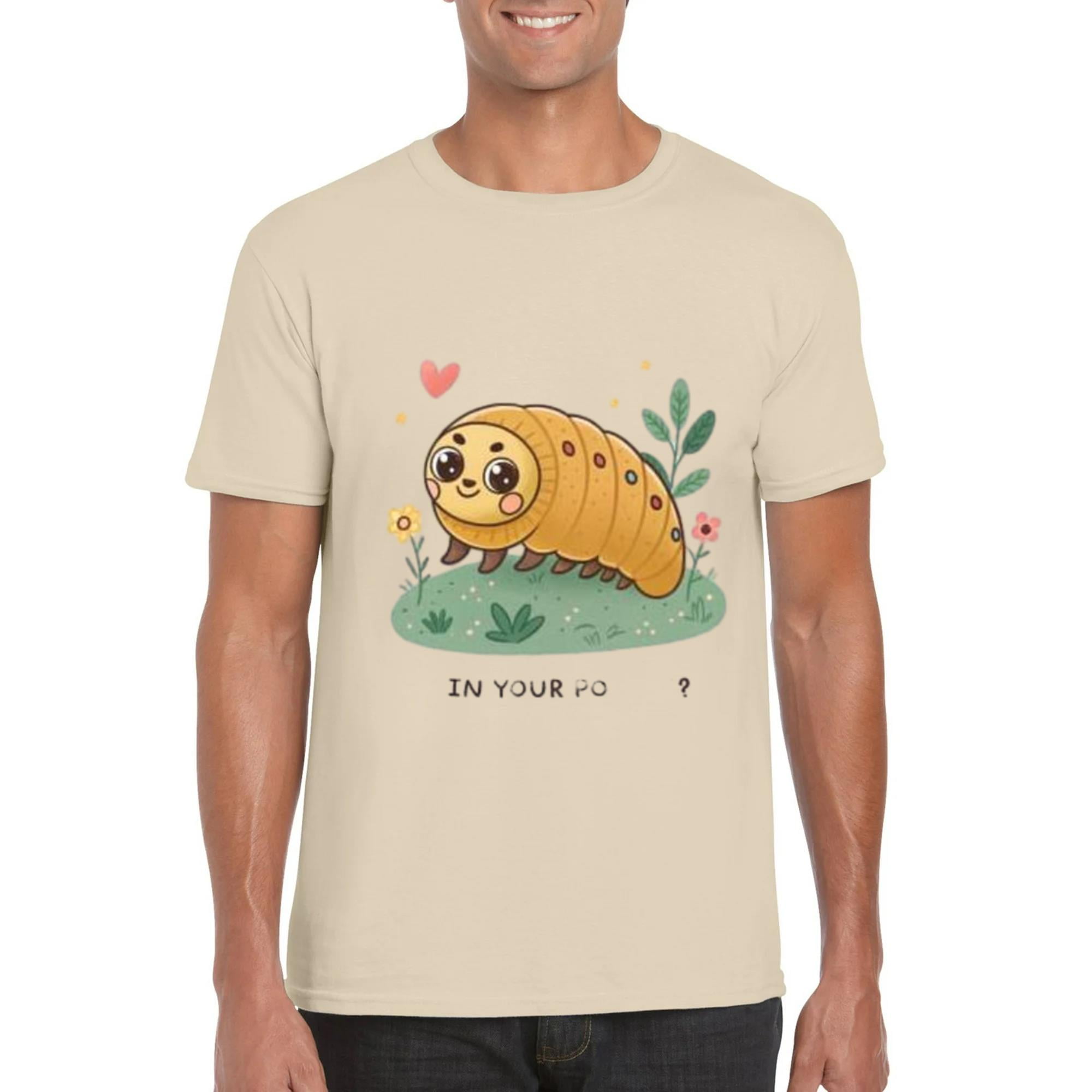 Funny Cute Tardigrade Meme Joke Water Bear Moss Piglet T-Shirt, for men ...