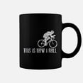 Funny Cycling This Is How I Roll Bike Gift Coffee Mug - Walmart.com