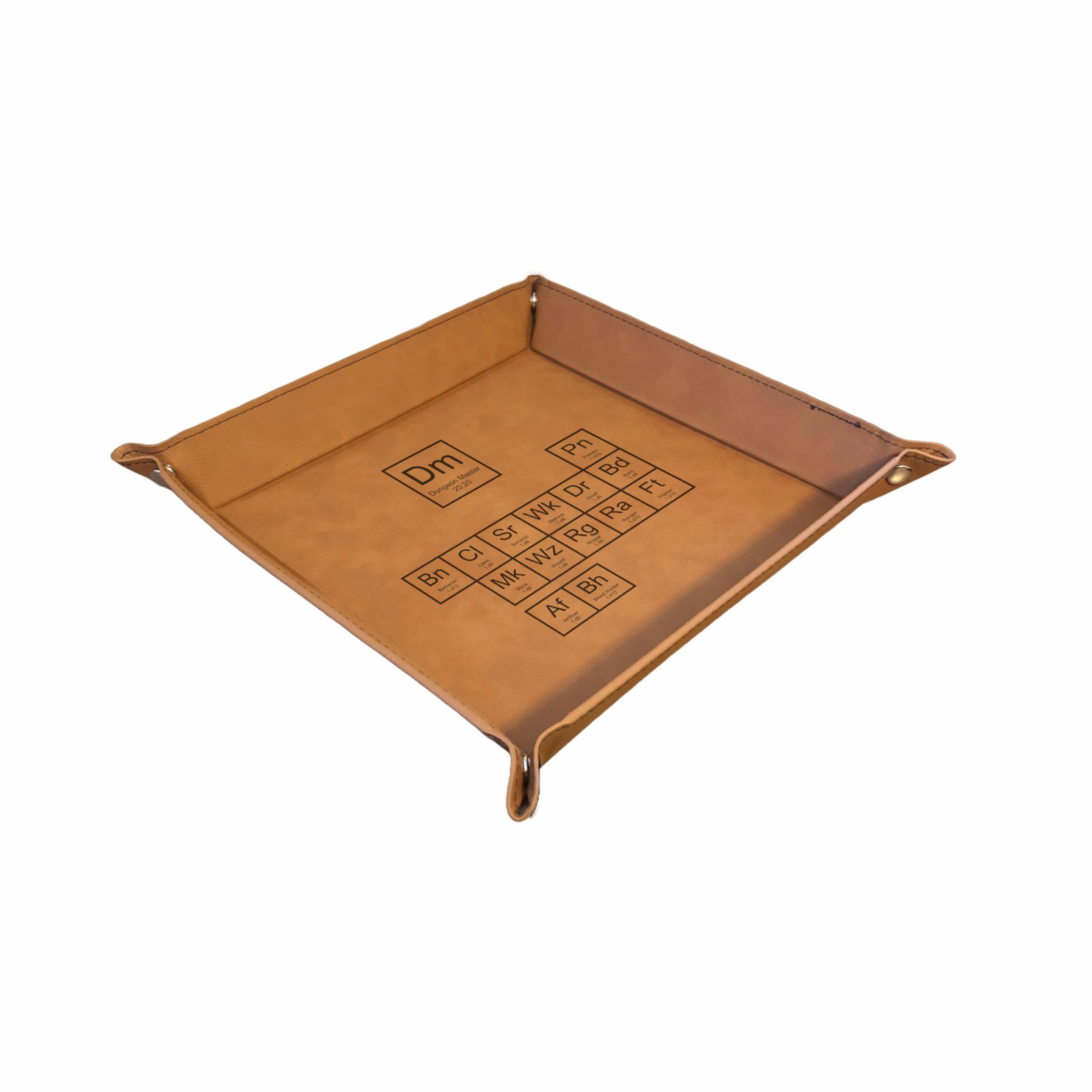 Funny D&D Gifts DND Dice Tray Periodic Table of Classes Engraved ...