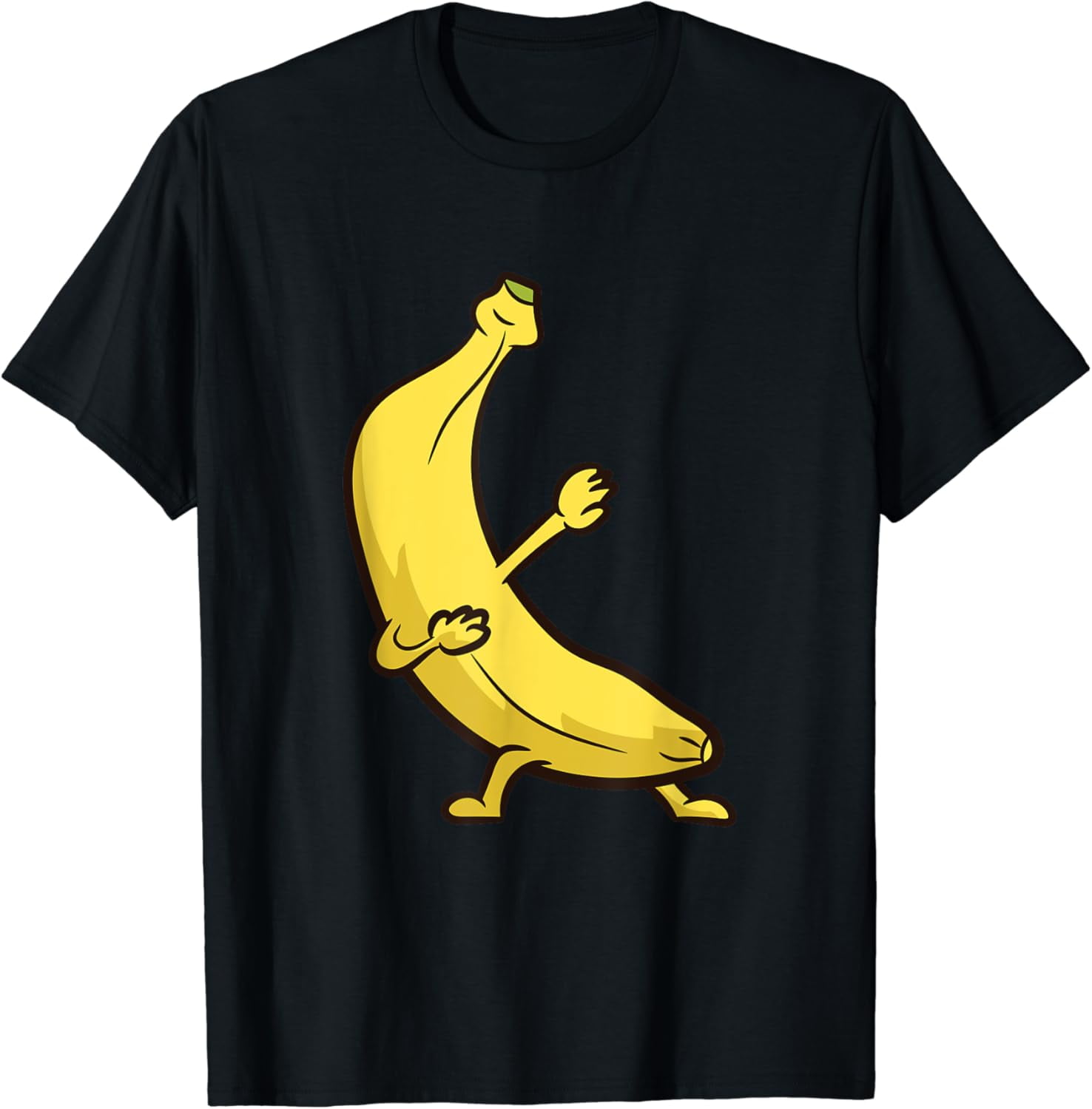 Funny Dabbing Banana Cool Banana Dab Fruit T-Shirt - Walmart.com