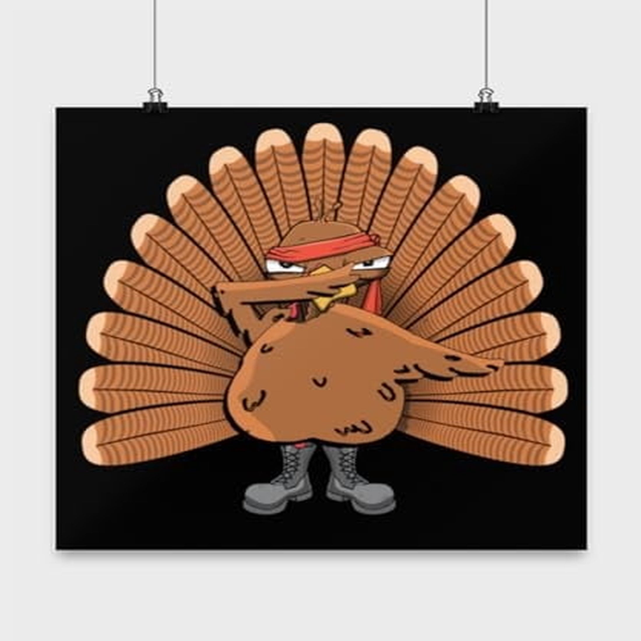 Funny Turkey Drawing
