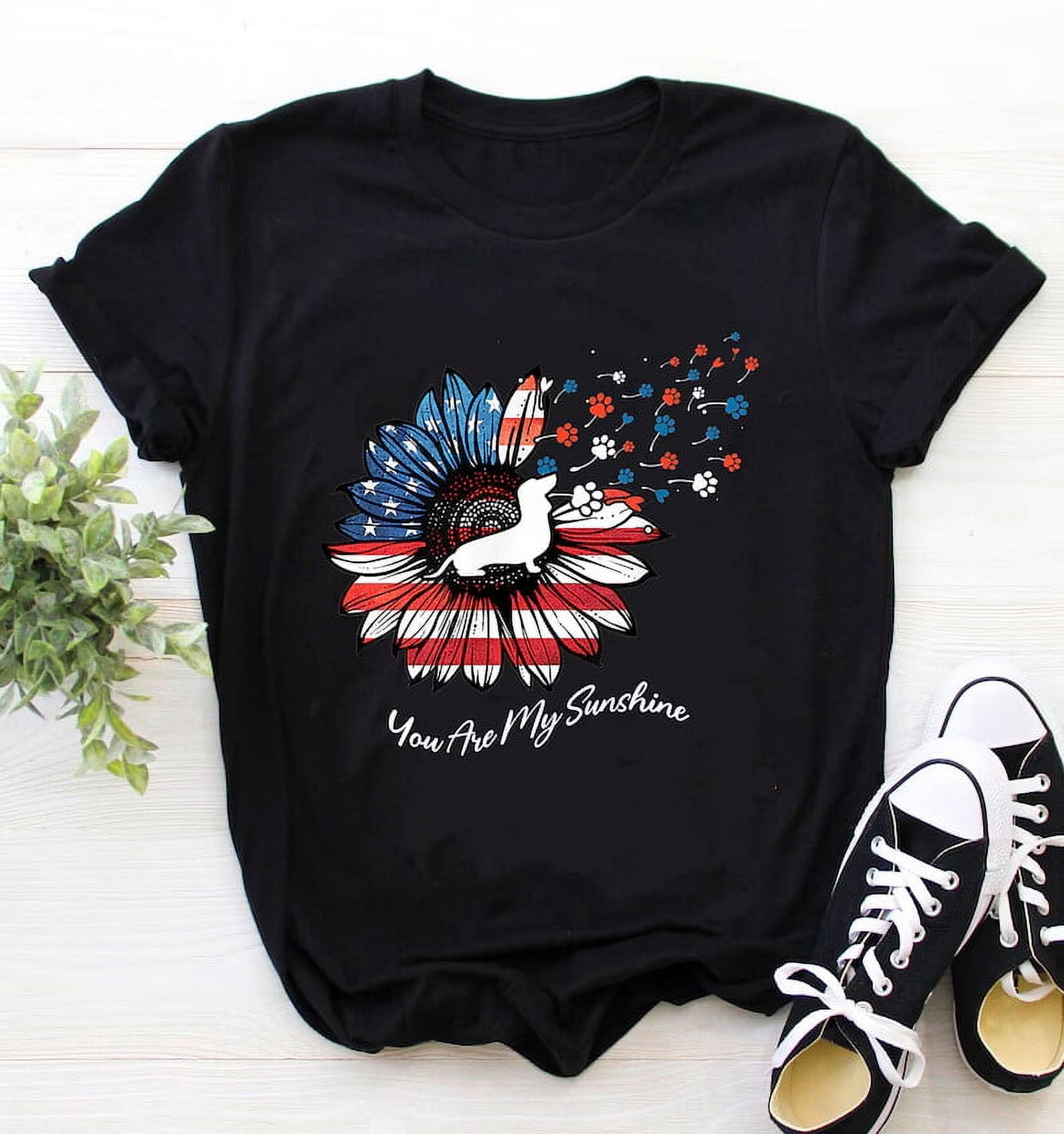 Funny Dachshund 4th of July Shirt Dachshund T-Shirt 4th of July Shirt ...
