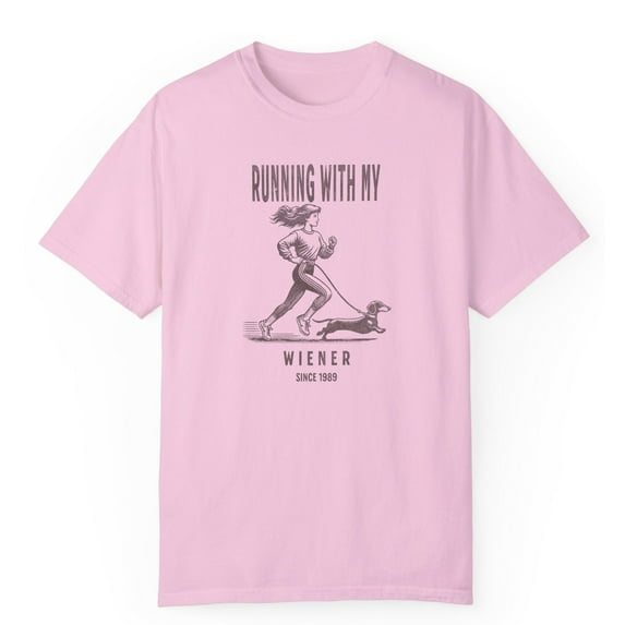 Funny Dachshund Runner Shirt - Tee for Dog Lovers, Wiener Dog Gifts for ...