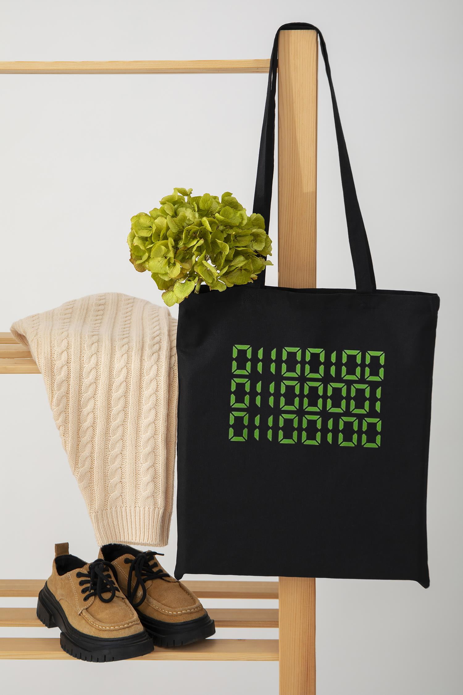 Funny Dad Binary Code Computer Father's Day Tech Geek Coder Humor Gift Art Tote Bag Unisex ...