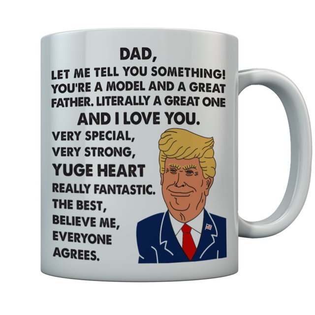 Funny Dad Coffee Mug - You're A Great Father Novelty Birthday Gift For ...