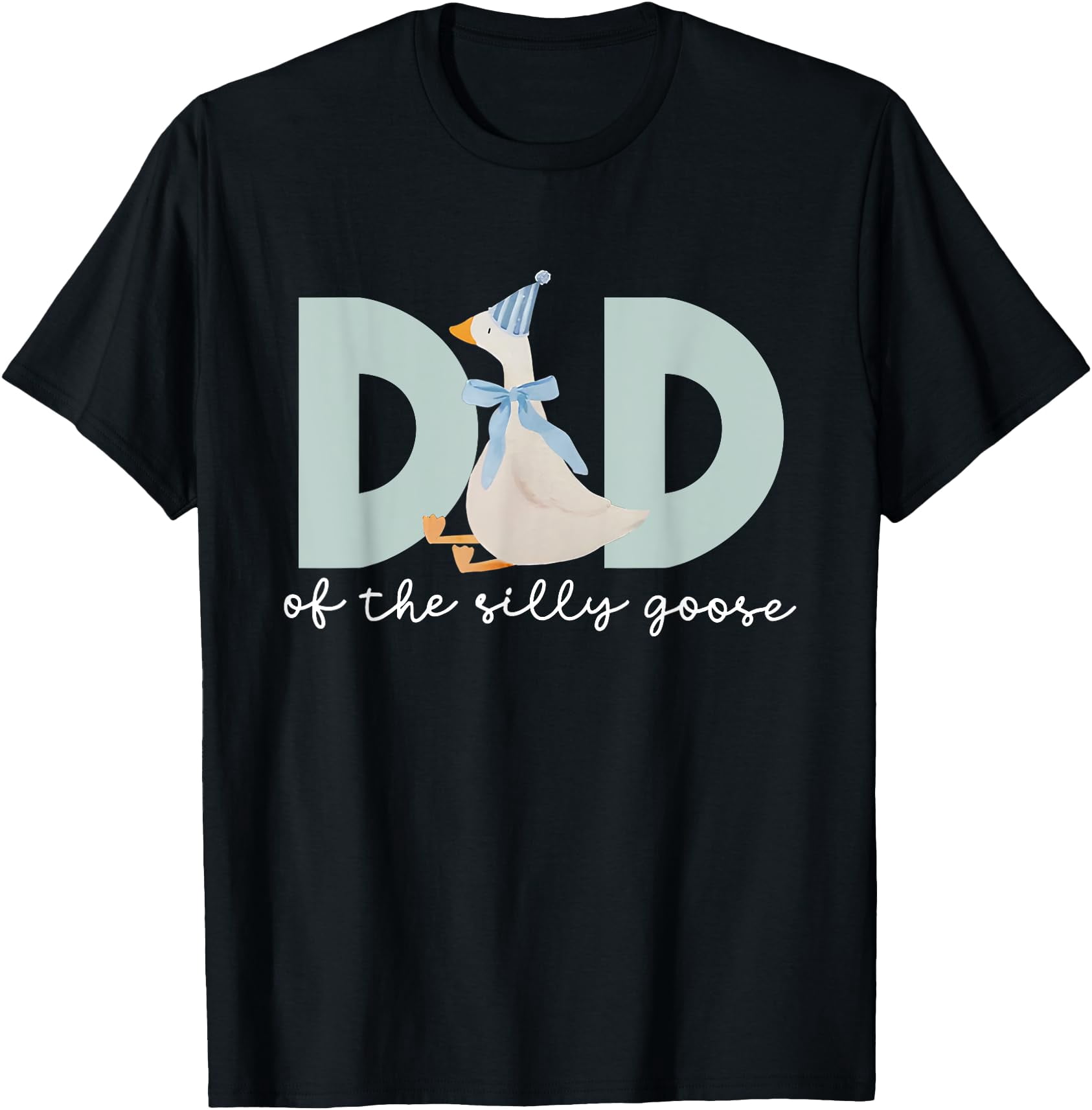 Funny Dad Of The Silly Goose Cartoon T-Shirt Birthday Gift - Walmart.com