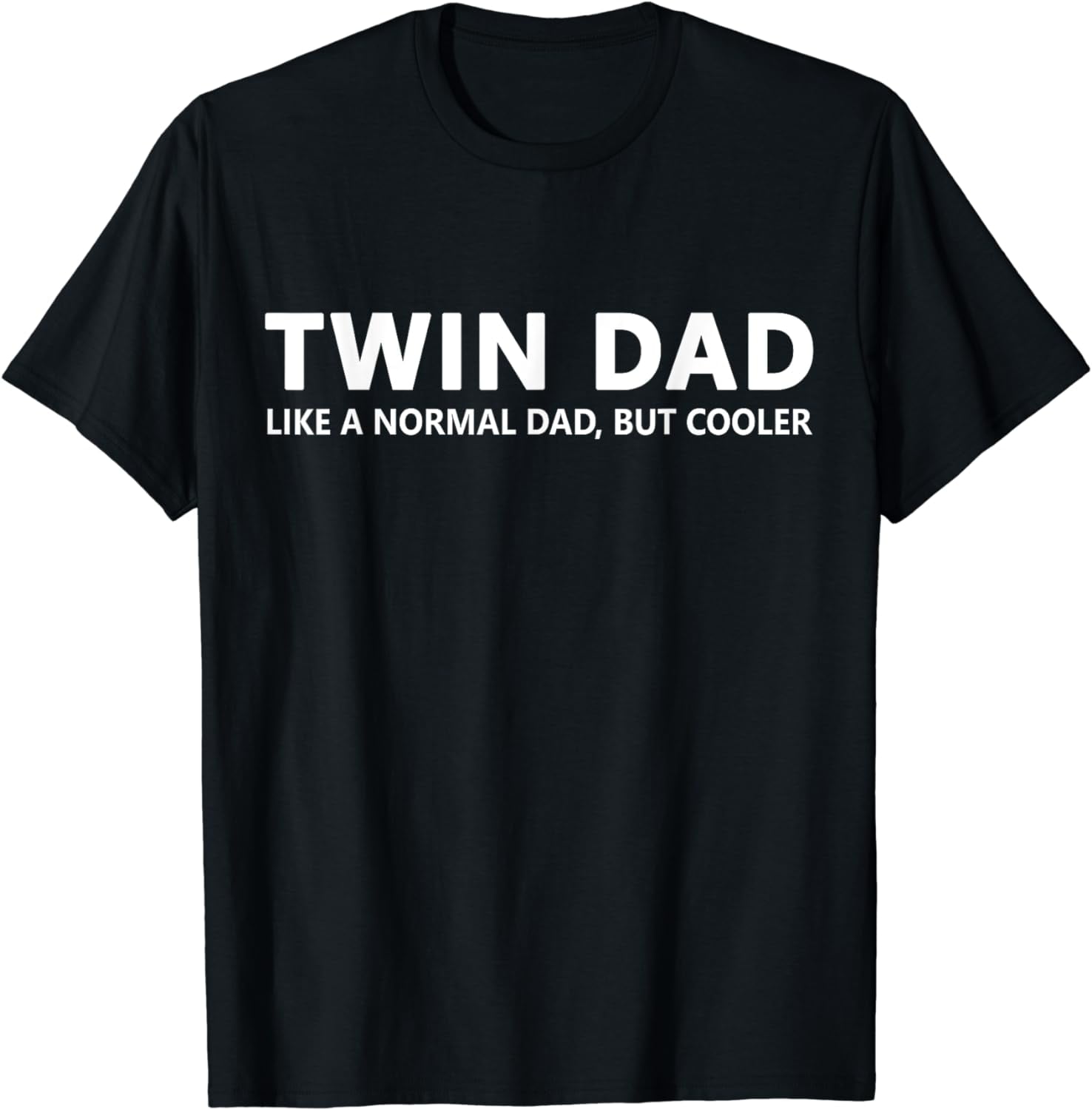 Funny Dad Of Twins Twin Dad T-Shirt - Walmart.com