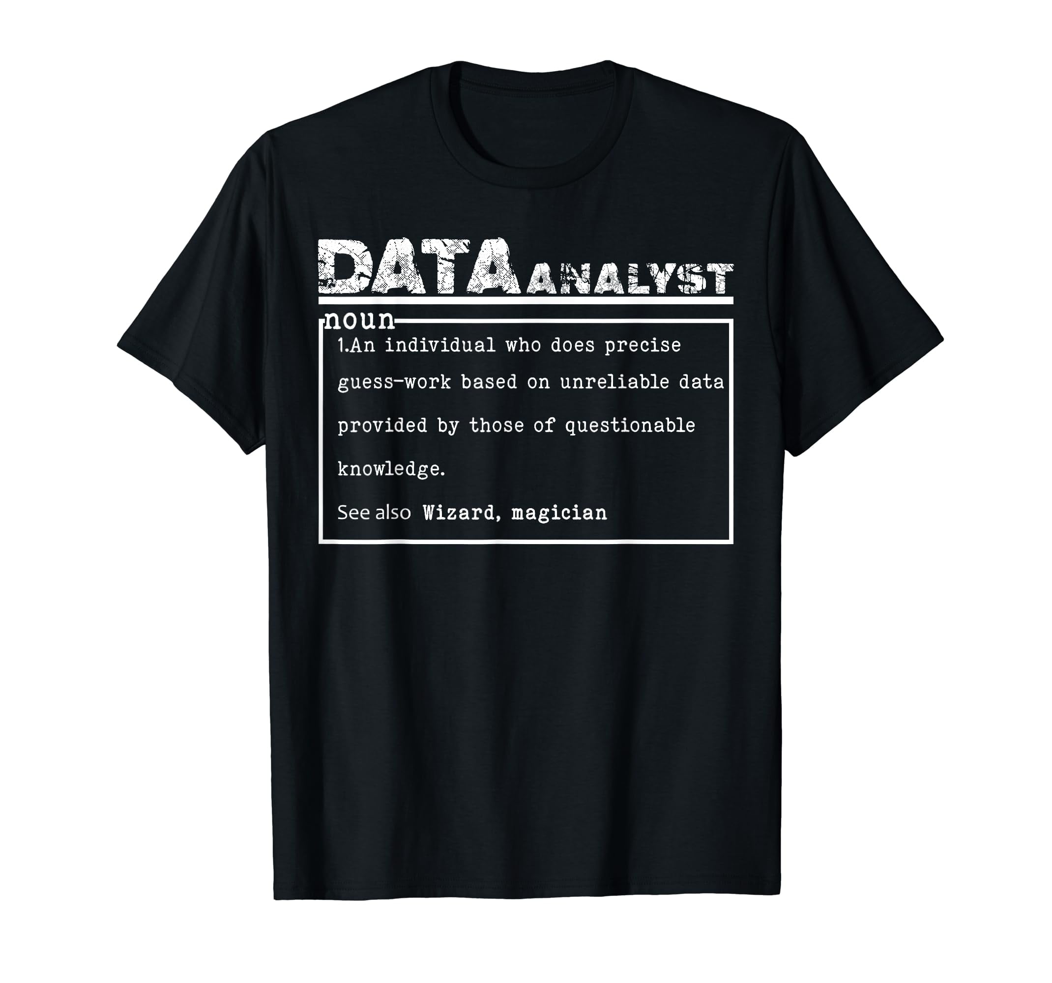 Funny Data Analyst Definition T-Shirt - Walmart.com