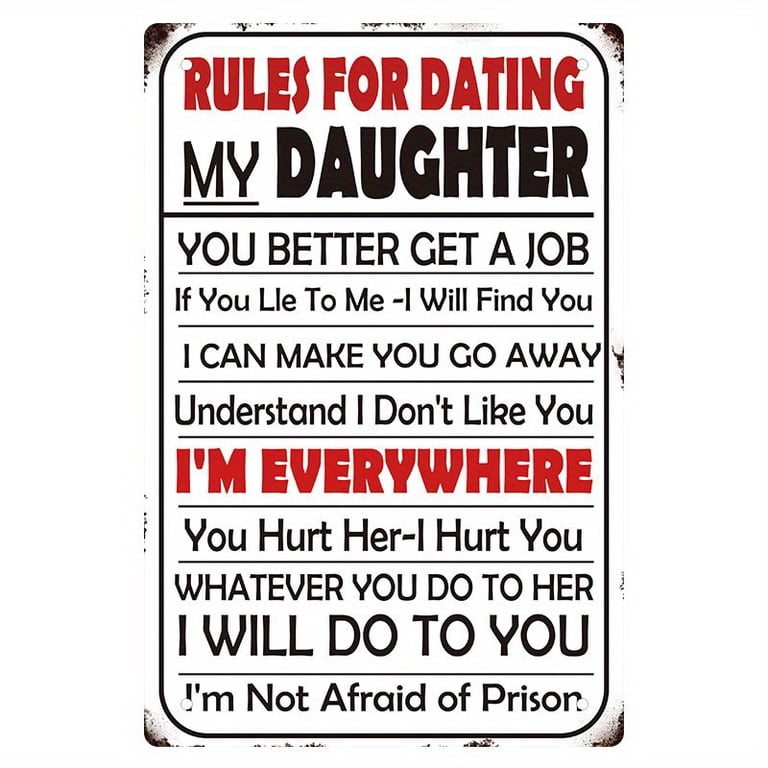 Rules For Dating My Daughter Quotes APPLICATION TO DATE MY DAUGHTER