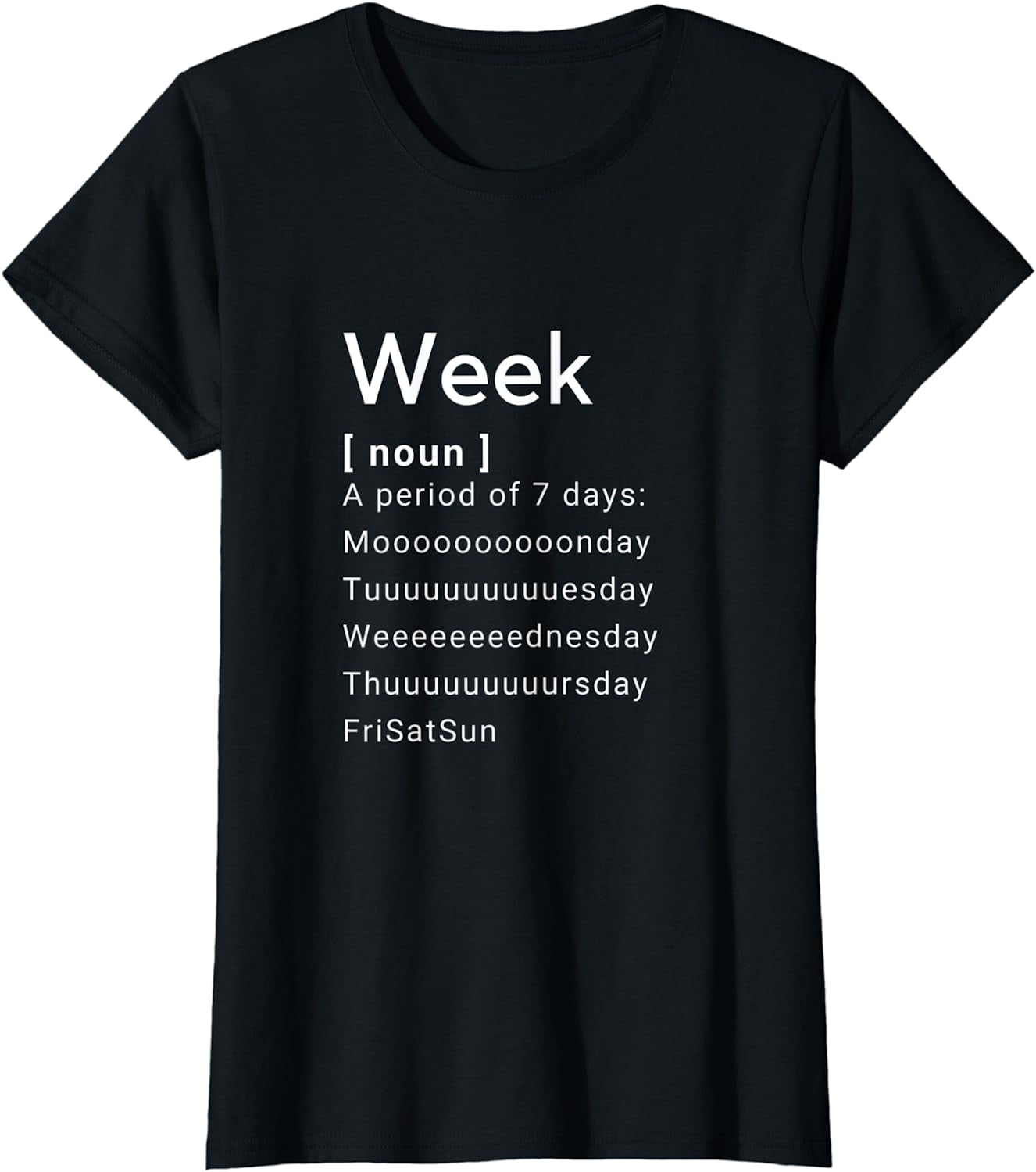 Funny Days of the Week And Weekend Vibes, Is It Friday Yet? T-Shirt ...