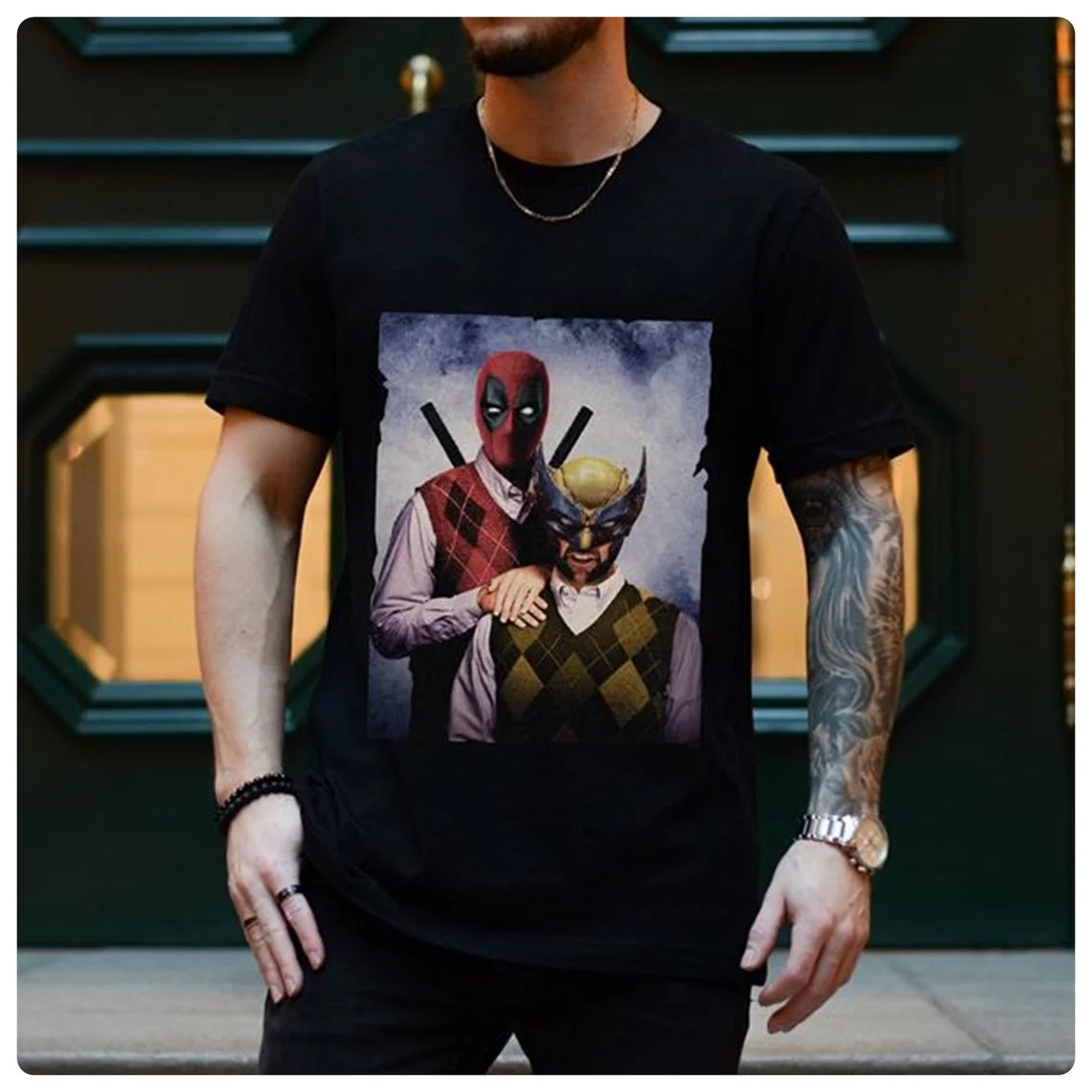 Funny Deadpool And Wolverine Step Brother - Walmart.com