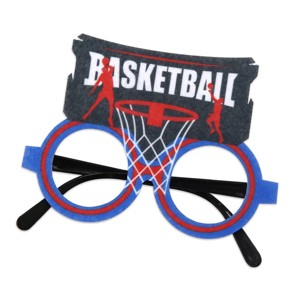 Funny Decorative Eyeglass Photo Booth Props Basketball Game Eyeglass ...