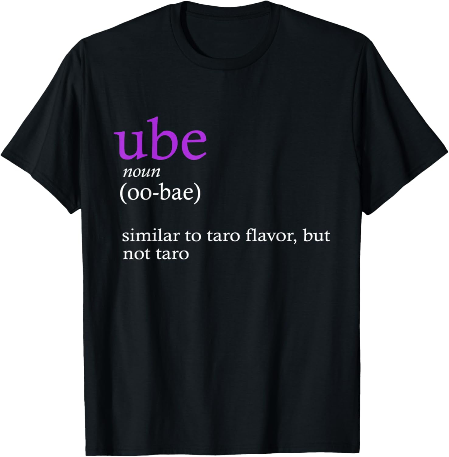 Funny - "Definition Ube Bae Flavor" - Ube T-Shirt - Walmart.com
