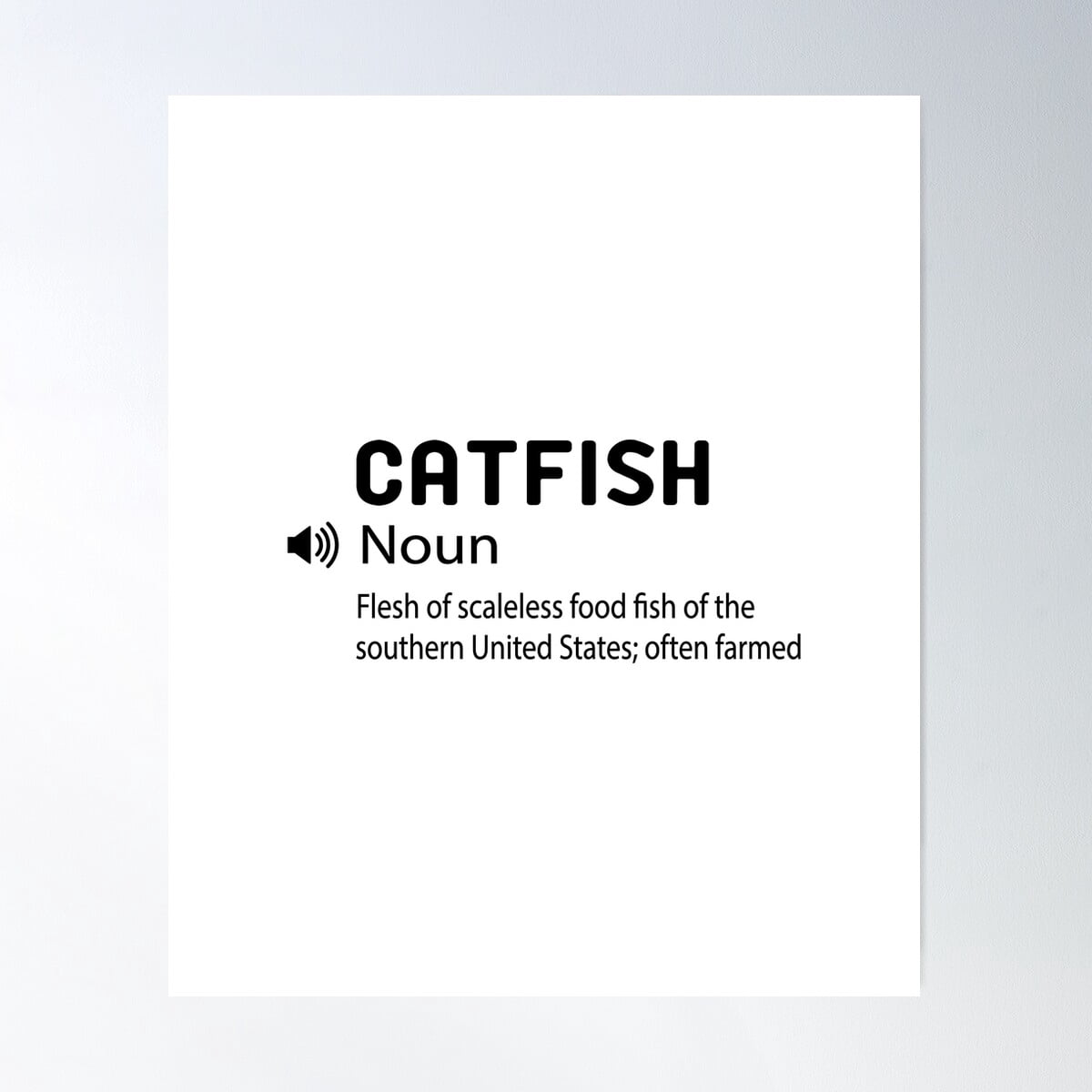 Funny Definitions Fish: Catfish Definition/ For Students/ Teacher ...