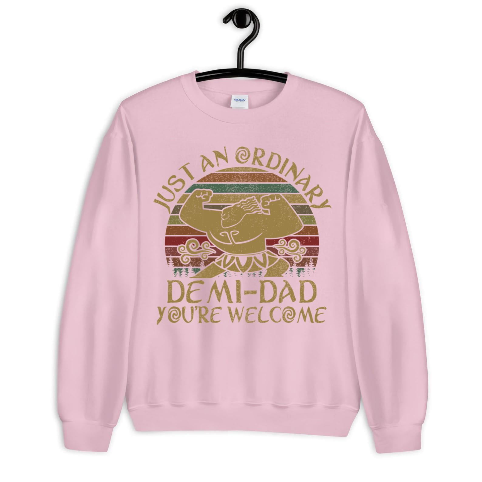 Funny Demi Dad Sunset Vintage Shirt, Gift for Dad with Mythical Hero ...