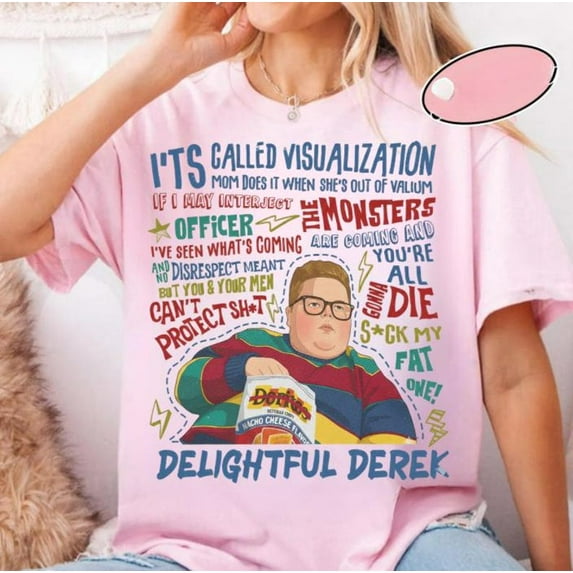 Funny Derek T-shirt, Horror Movie Inspired Fan T-shirt, Humorous Movie ...