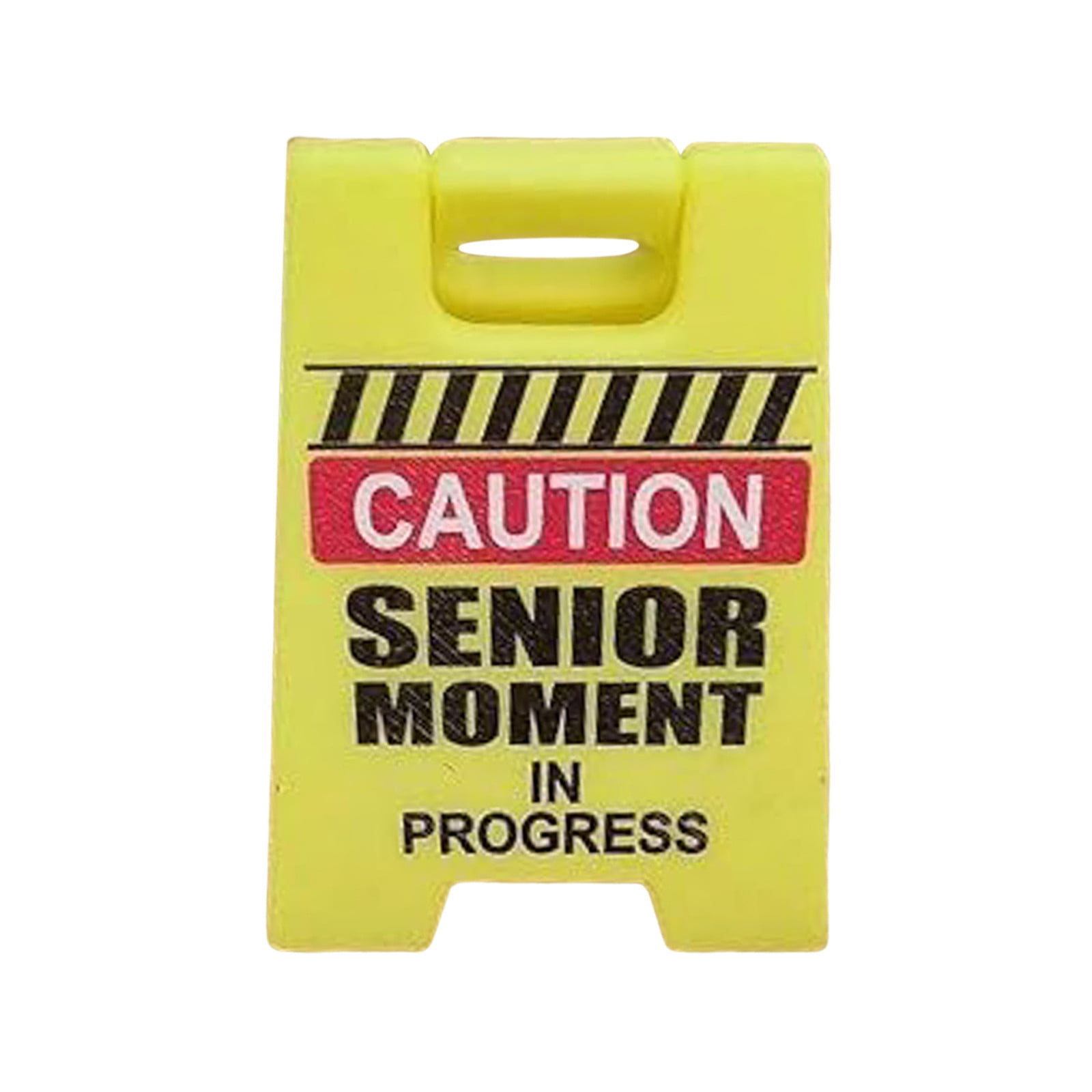 Funny Desk Hazard Caution Sign Funny Desk Decoration 3D Printed Caution ...