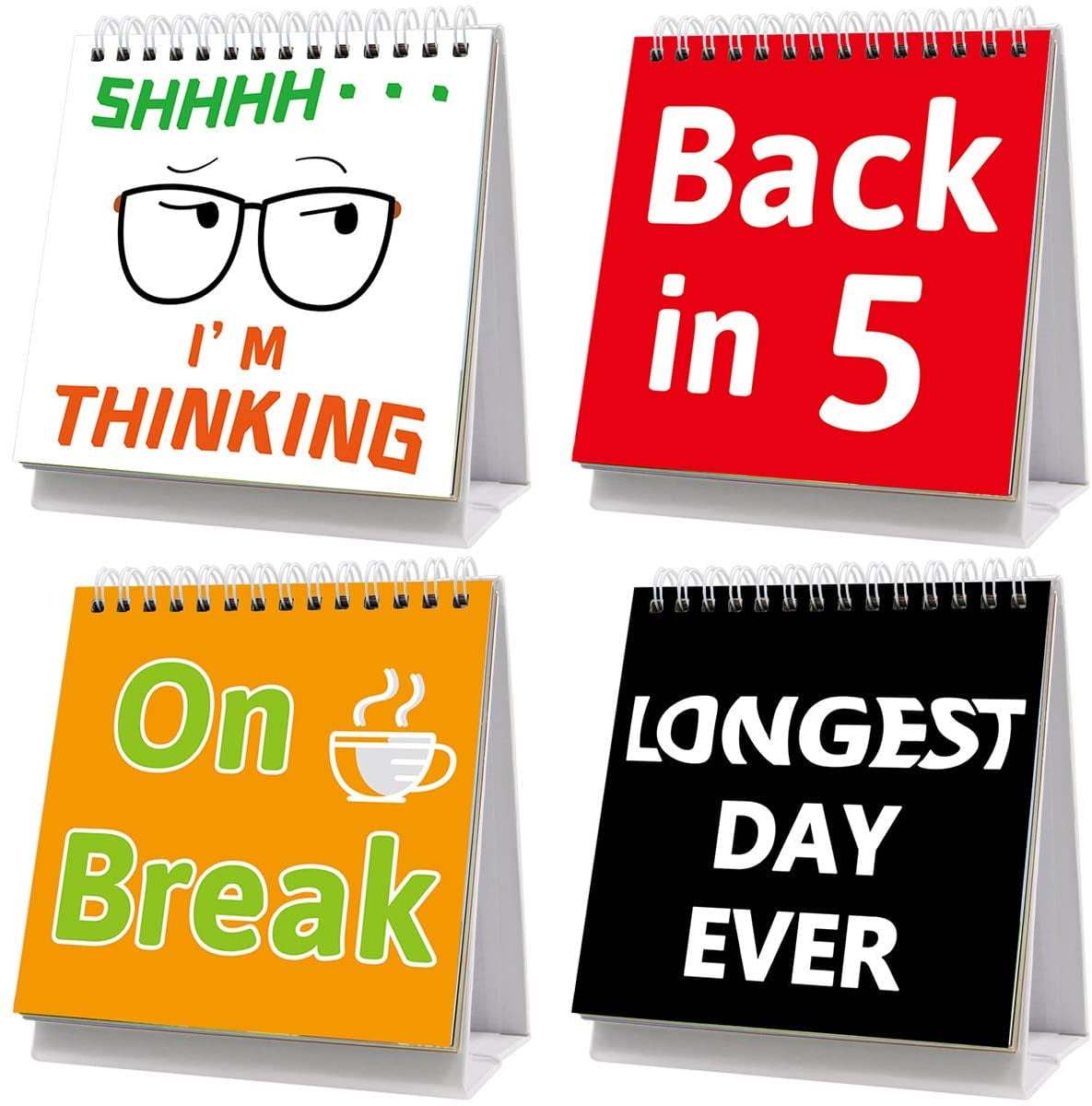 Funny Desk Signs 30 Different Fun and Flip-Over Messages for Office ...