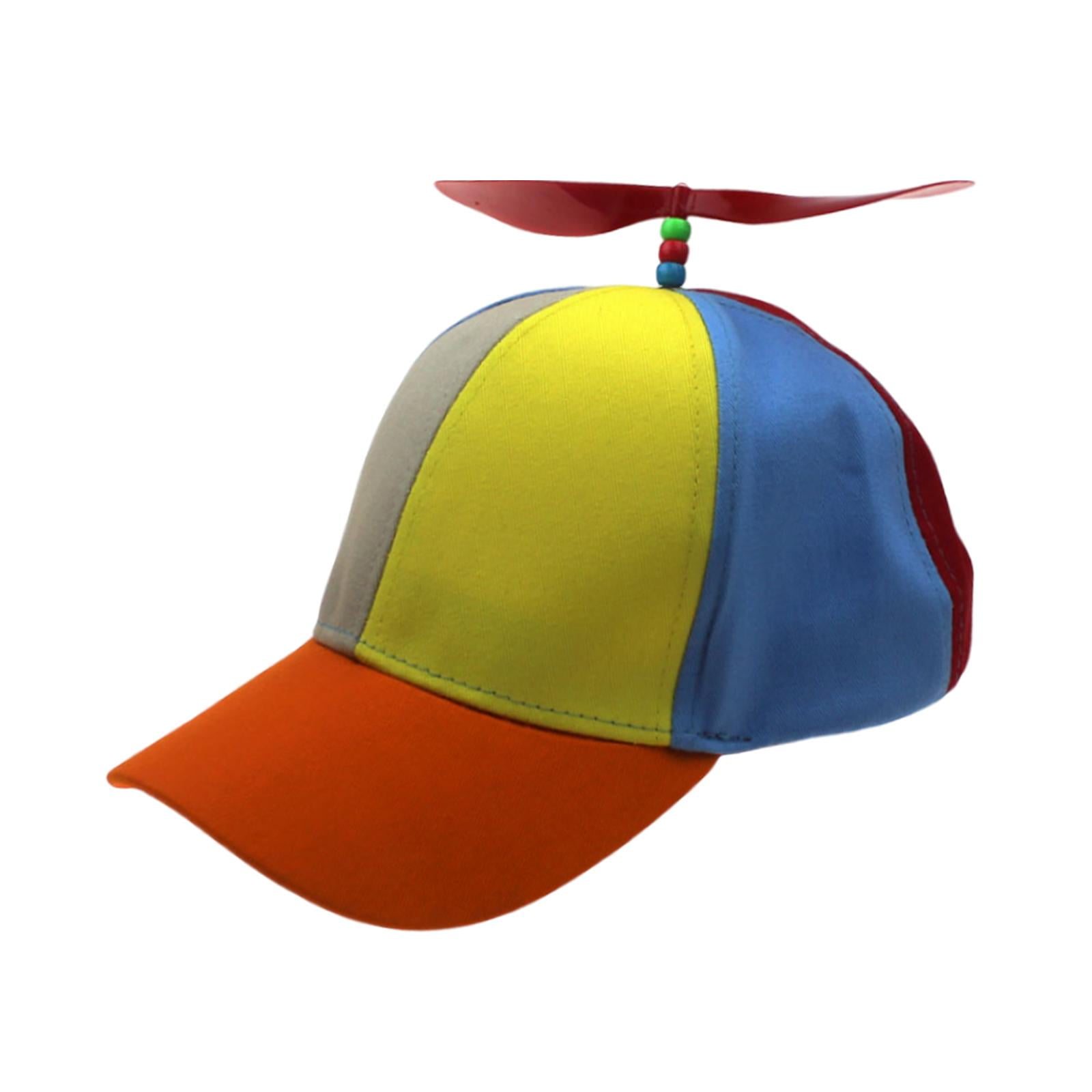 Funny Detachable Helicopter Cap for Casual Fancy Dress Camping Adult ...