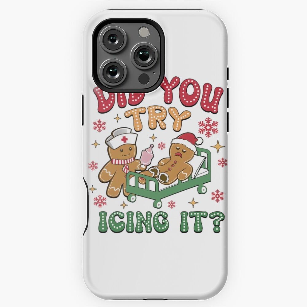 Funny Did You Try Icing It Quote Phone Case for iPhone 11 12 13 14 15 ...
