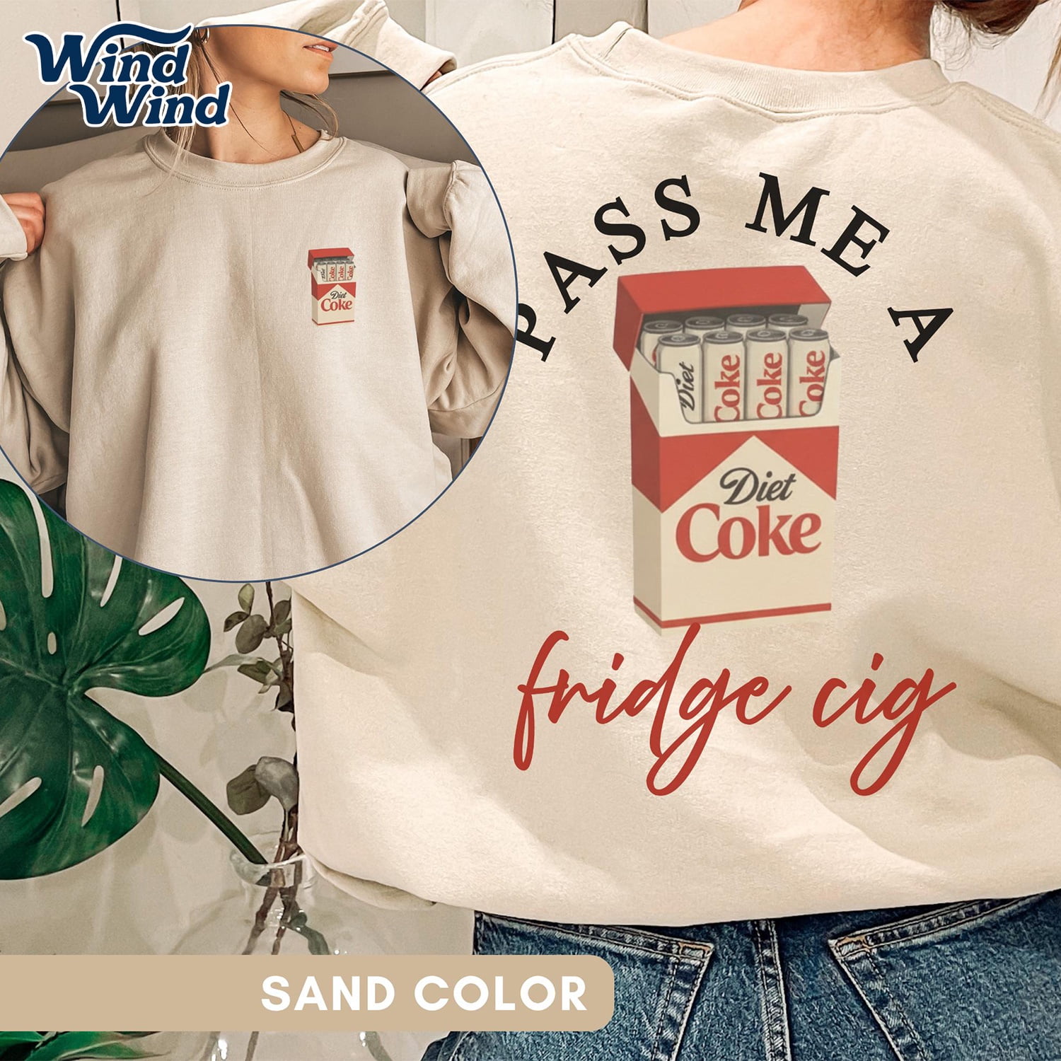 Funny Diet Coke Sweatshirt, Diet Coke Lover Crewneck, Fun Diet Coke ...