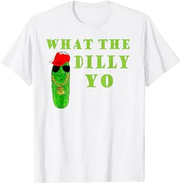 Funny Dill Pickle Juice Pickling Cucumber Gherkin Pickle Pun T-Shirt ...