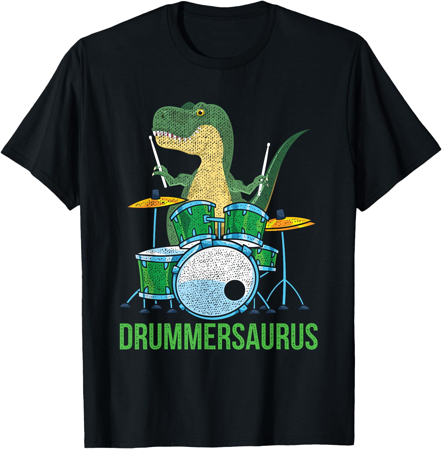 Funny Dinosaur Musician T Rex Drummer Boys Gift Drums T-Shirt,Red Color ...