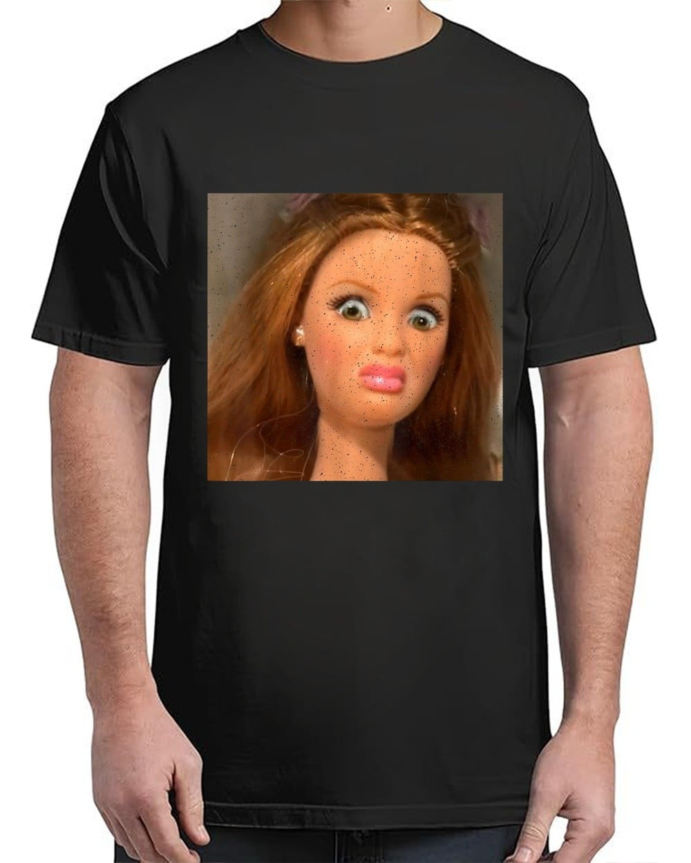 Funny Disgusting Doll Face Meme For New S-4XL T-Shirt - Walmart.com
