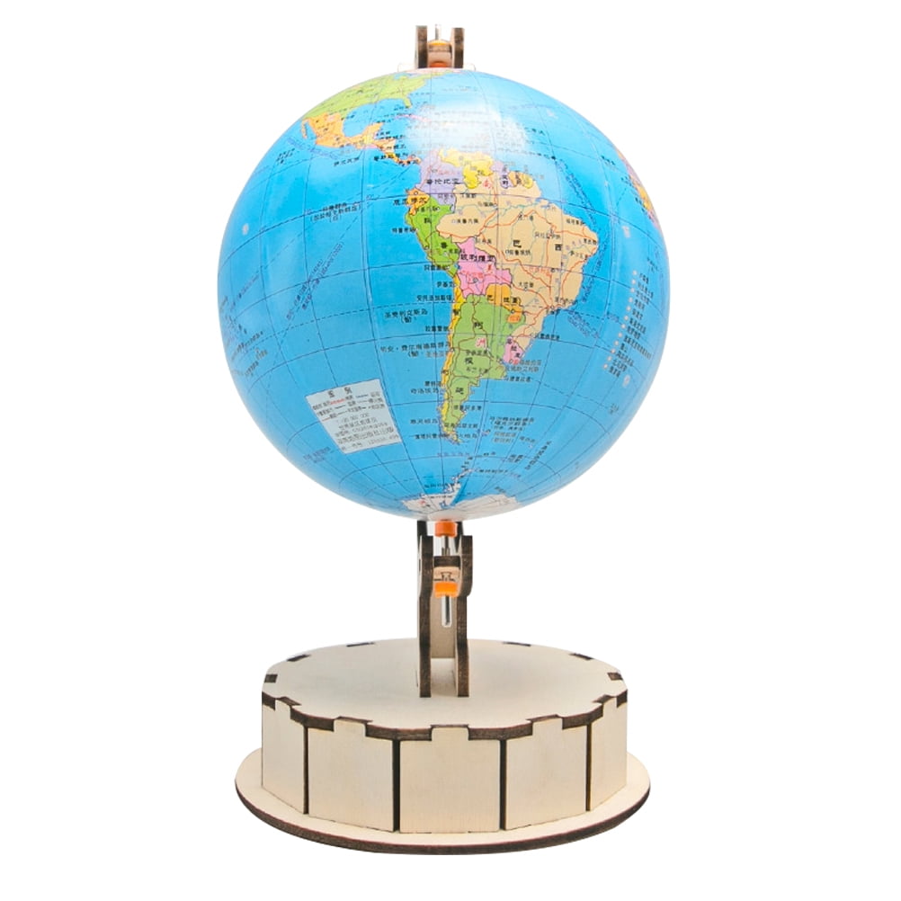 Funny Diy Earth Globe Toy,Desktop DIY Globe Adornment Learning Earth ...