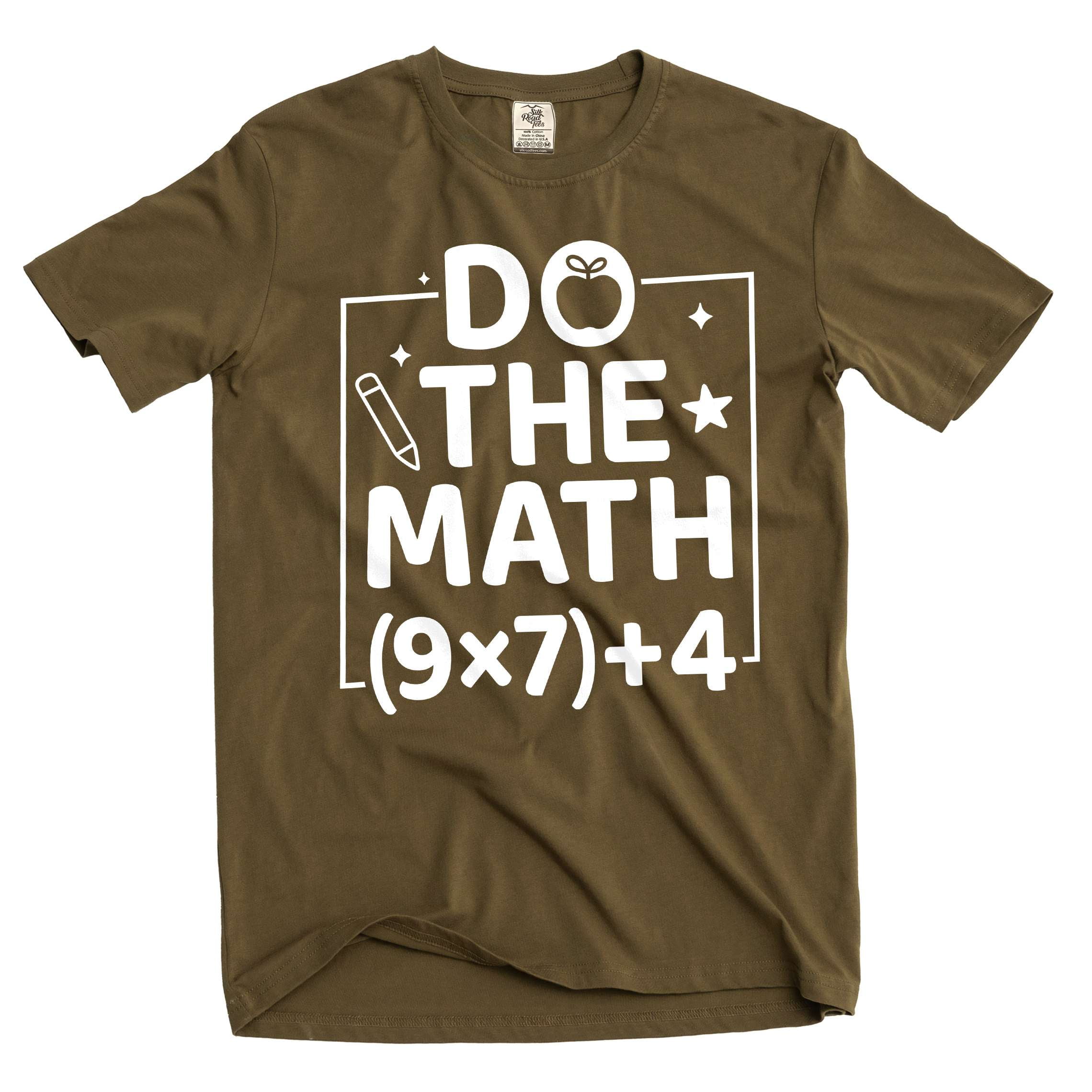 Funny Do the math Meme T-shirt 6-7 Six Seven 67 popular meme Tee Shirt ...