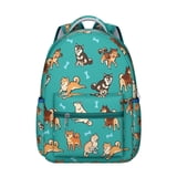 Funny Dog Meme Backpack for School Teens - Humorous Large Capacity ...