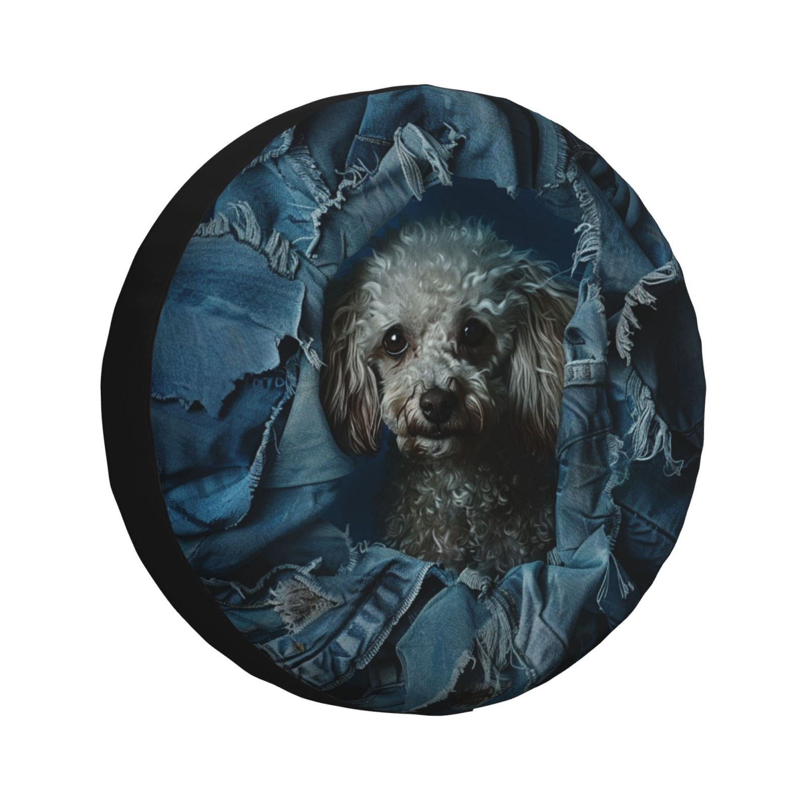 Funny Dog Pattern Cute Animal Spare Tire Wheel Cover for Car Truck SUV ...