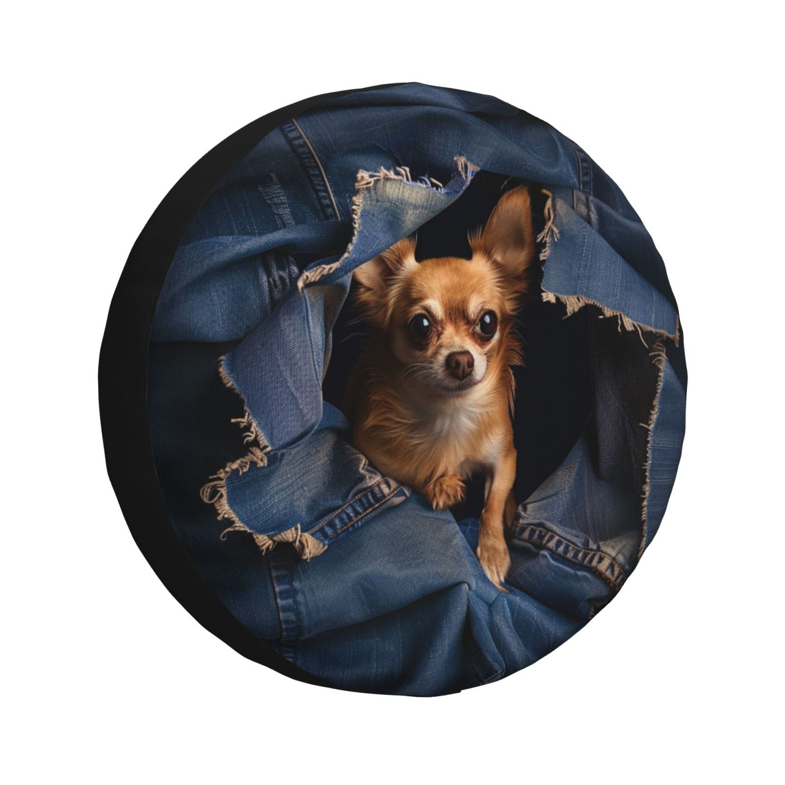 Funny Dog Pattern Cute Animal Spare Tire Wheel Cover for Car Truck SUV ...