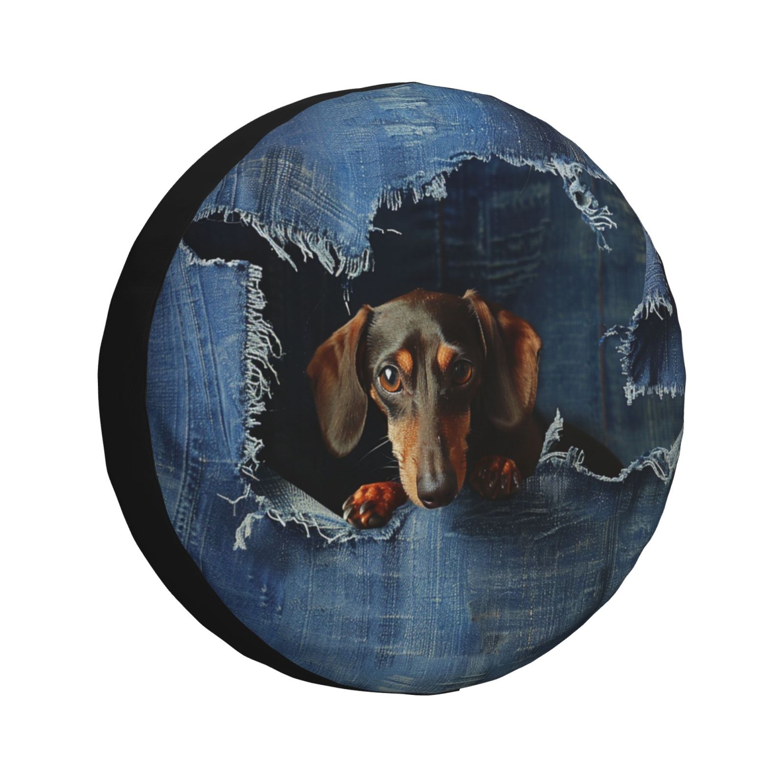 Funny Dog Pattern Cute Animal Spare Tire Wheel Cover for Car Truck SUV ...