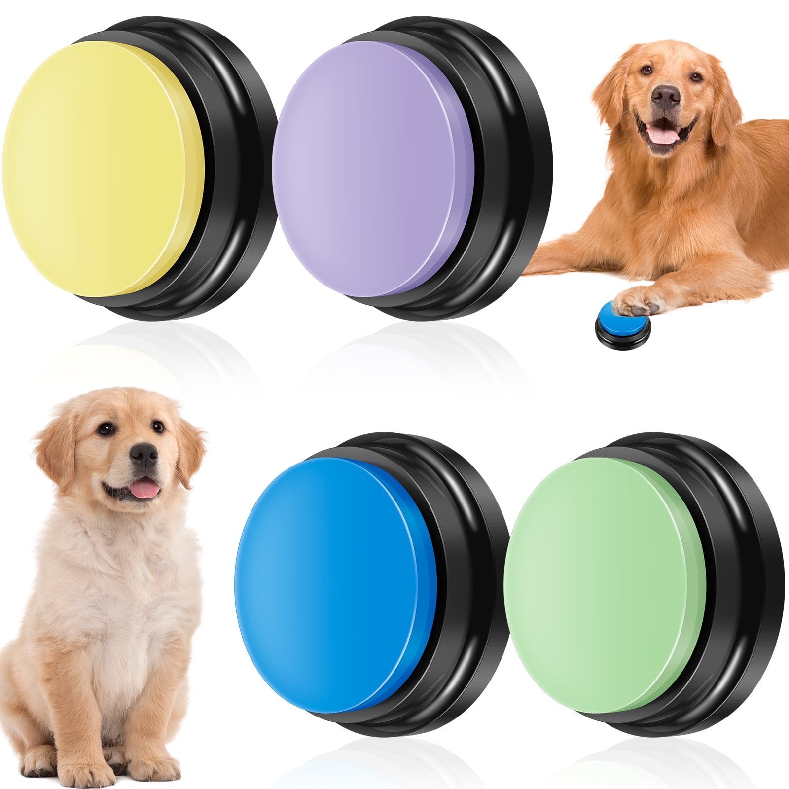 Funny Dog Recordable Pet Toys Travel Talking Pet Starters Pet Speaking ...