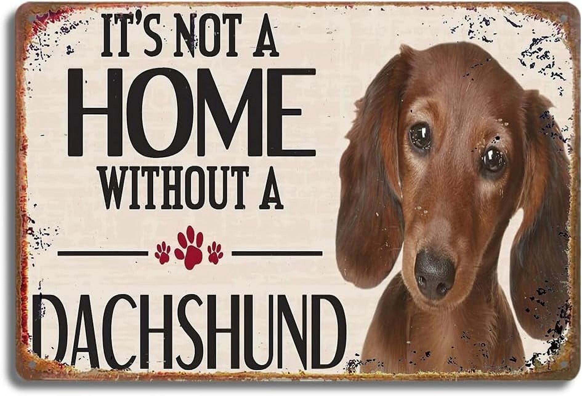 Funny Dog Vintage Tin Sign With Sayings My Dog Is NOT Spoiled. I'm Just ...