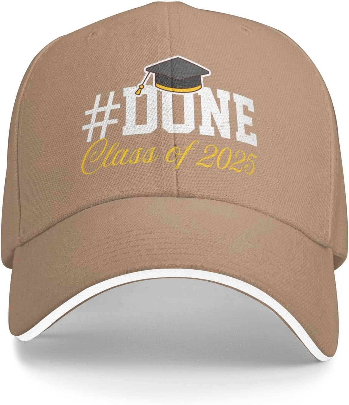 Funny Done Cap 2025 Graduation Year Cotton Baseball Hat - Walmart.com