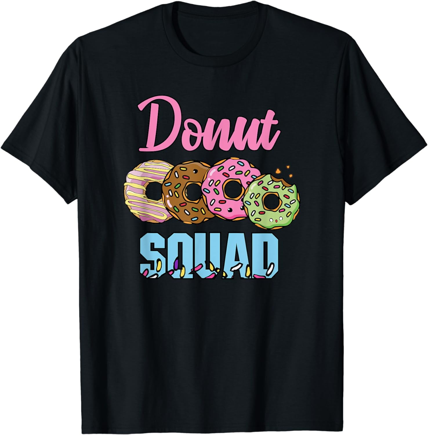 Funny Donut Squad, Doughnut For Men Women, Snack T-Shirt - Walmart.com