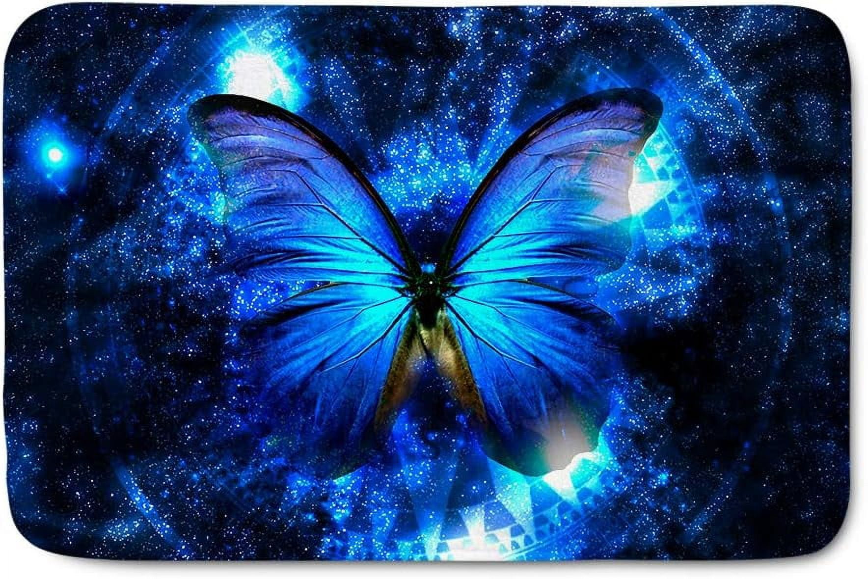 Funny Doormat Butterfly Mats Non Slip Pretty Decoration Inside Floor ...